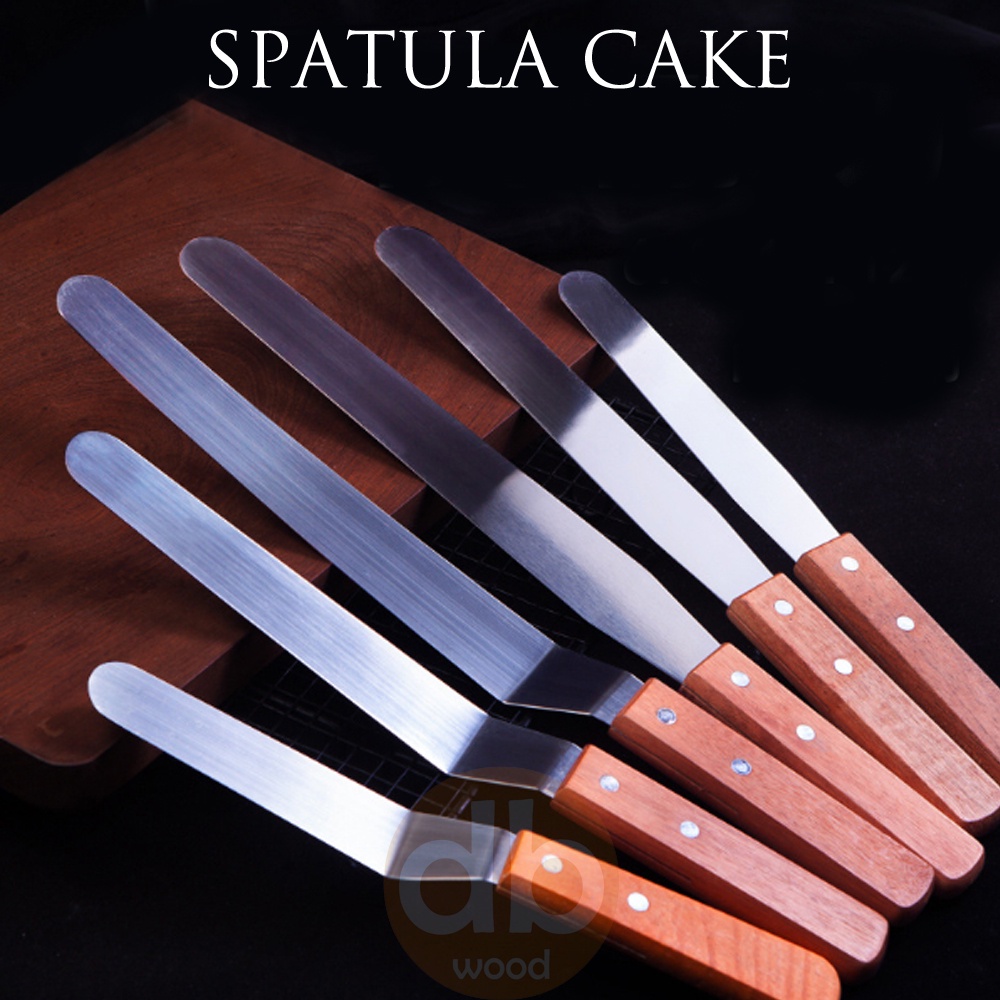 Jual Spatula Poles Cake Stainless | Pisau Poles| Spatula Butter Cream ...