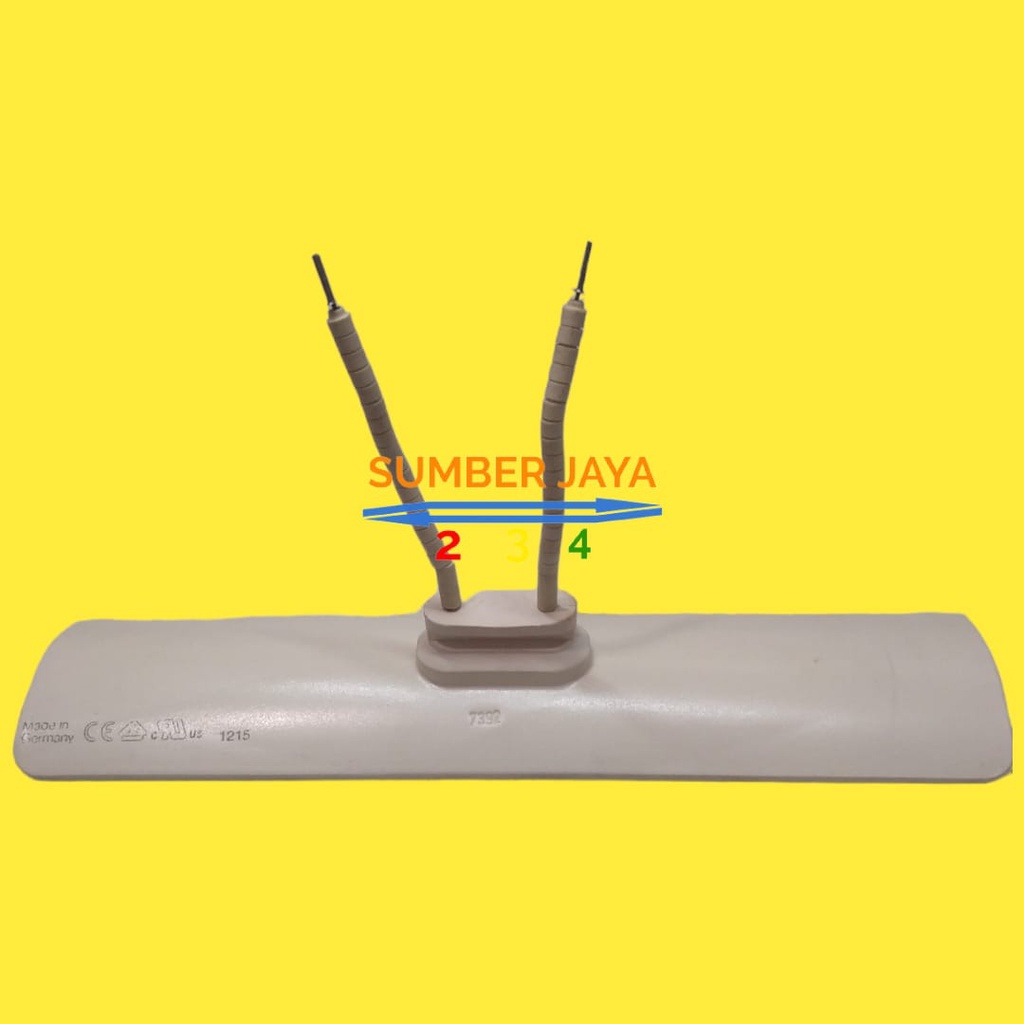 Jual Infrared Heater / Heater Keramik Elstein FSR 1000W 230V 245mm x ...