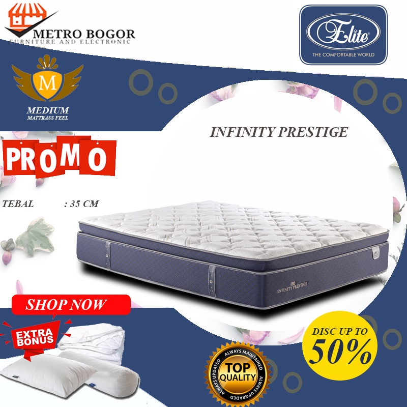 Jual Promo Springbed Elite Infinity Prestige Kasur Saja Asli Original