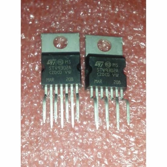 Jual 2 Buah 2Pcs STV9302A STV 9302A IC Vertikal To-220-7 Flyback Generator Output TV ST | Shopee ...