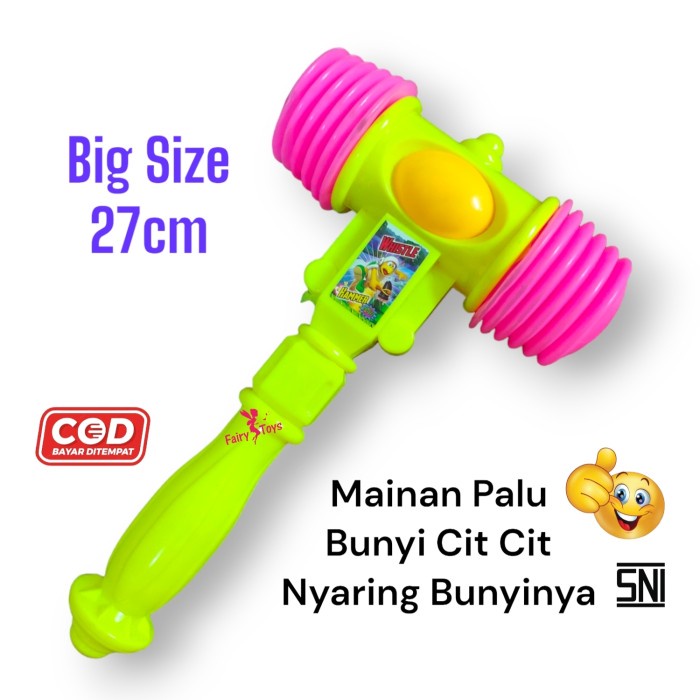 Jual Mainan Palu Bunyi Encit Double Bunyinya IM708 | Shopee Indonesia