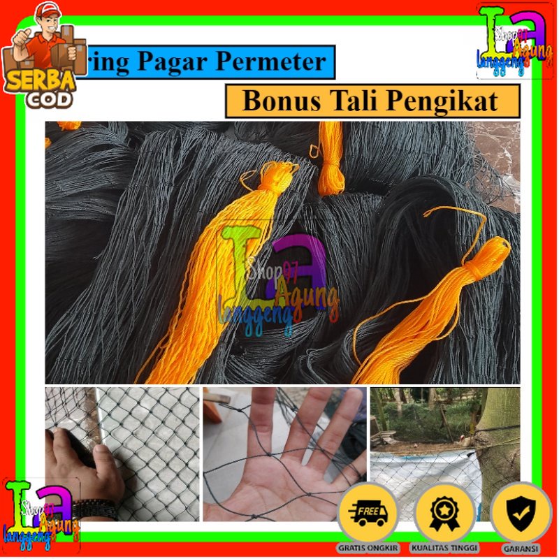 Jual Jaring Tanaman Rambat Sayuran Buah Anggur/Jaring Tanaman Rambatan ...