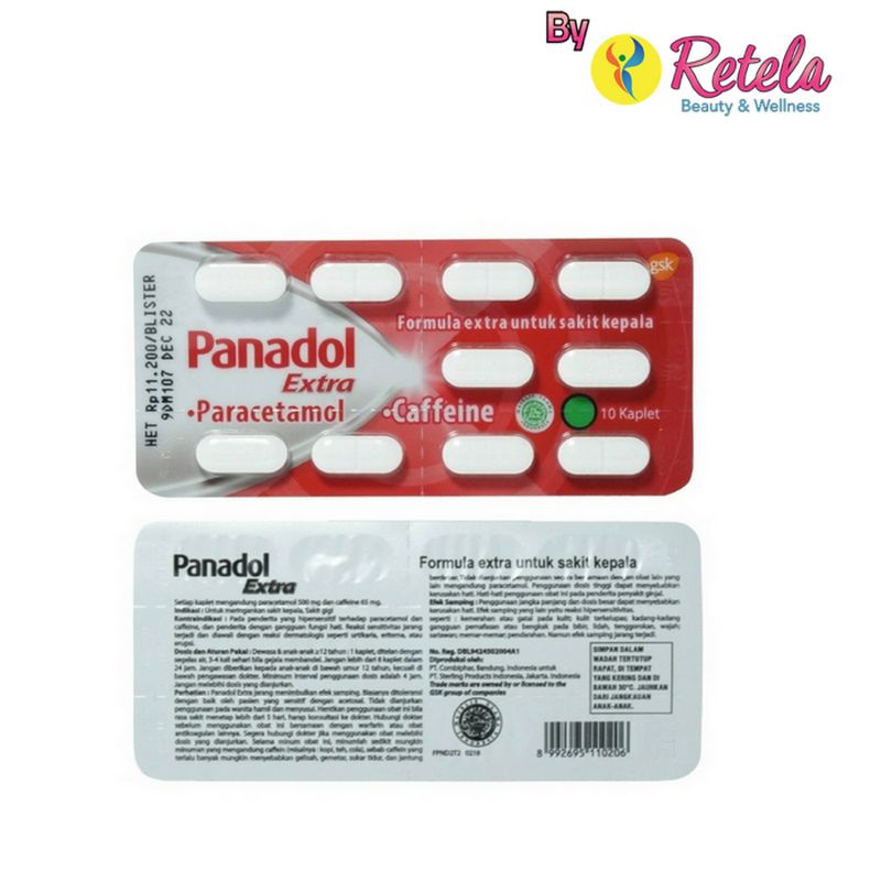 Jual Panadol Extra 1 Strip Isi 10 Tablet | Shopee Indonesia