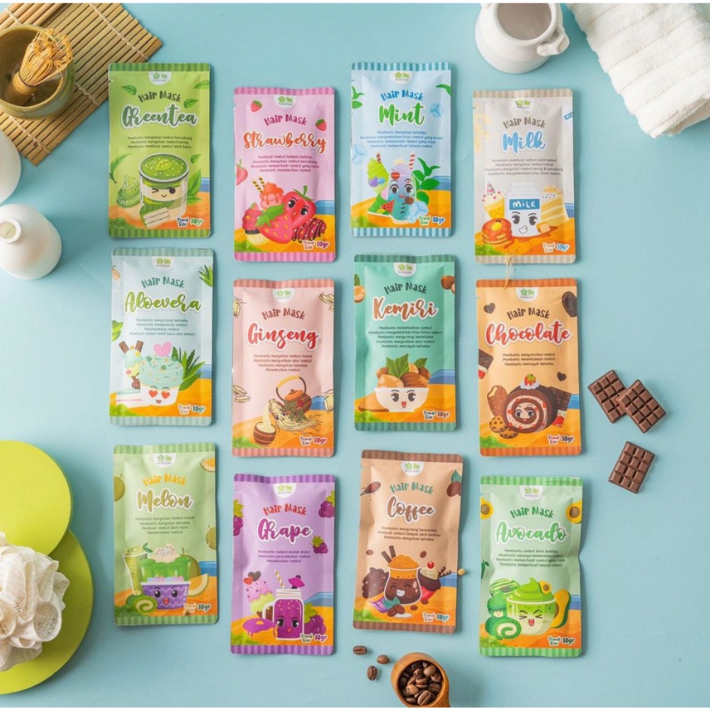 Jual PL88 - BPOM Fleo Hair Mask Sachet 30gr / Masker Rambut 30gr ...