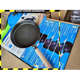 Jual paket lengkap CREPES PAN WAJAN KWALIK SUGGO 22CM | Shopee Indonesia