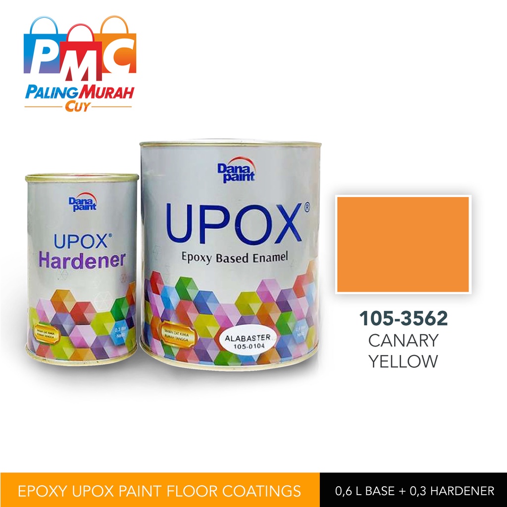 Jual Cat Lantai Epoxy UPOX Dana Paint Floor Coatings - 3562 Canary ...