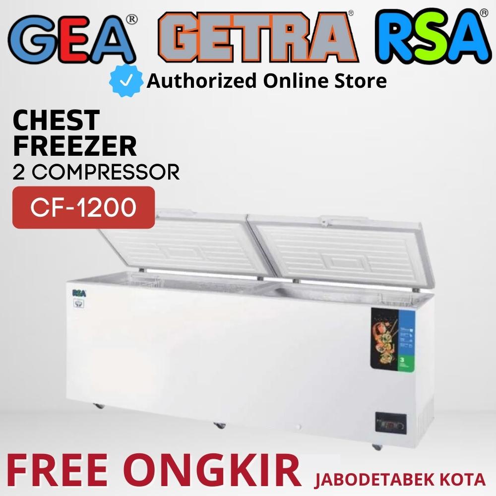 Jual CHEST FREEZER RSA CF-1200 FREEZER RESTORAN ORIGINAL GARANSI RESMI ...