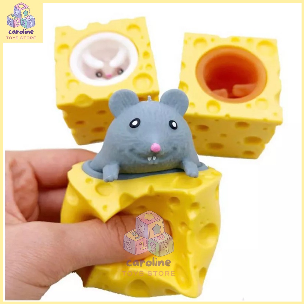 Jual Mainan Squisi Tikus Squishy Mouse Pop It | Shopee Indonesia