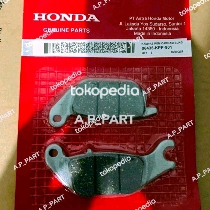 Jual DISPAD CAKRAM REAR Supra X 125 ( KPP ) | Shopee Indonesia