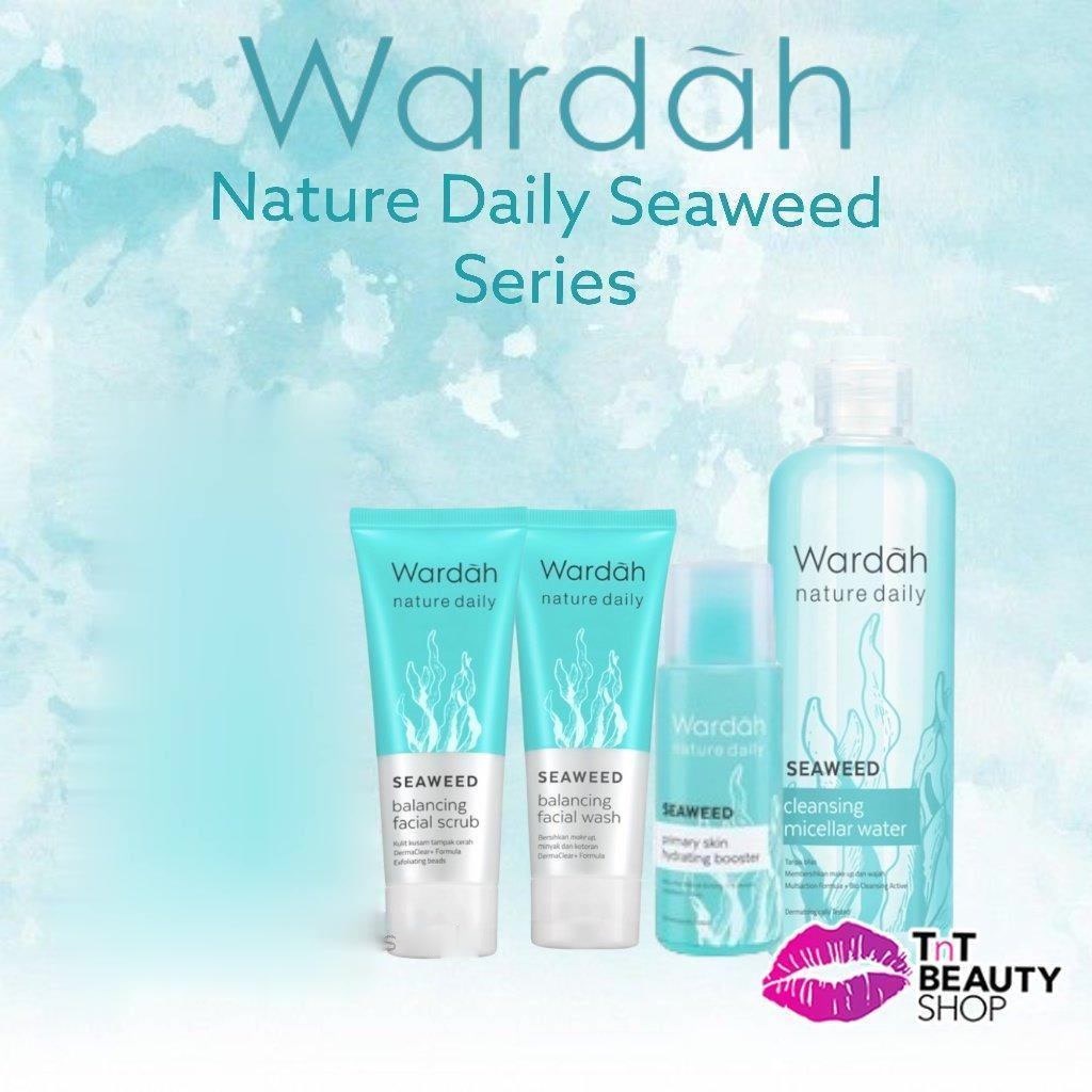 Jual Wardah Nature Daily Seaweed SERIES | Cleansing Micellar Water ...