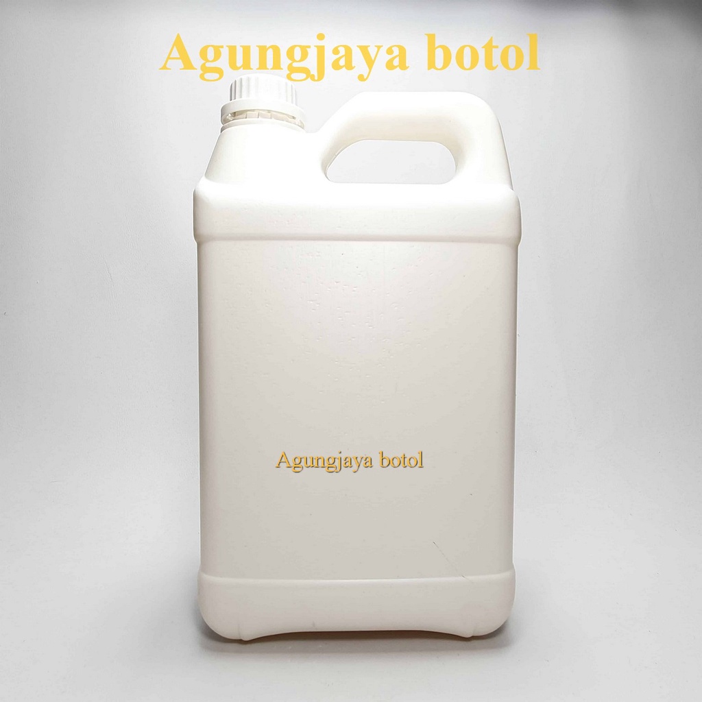 Jual Jerigen 5 L Putih Hdpe / Jerigen Hdpe / Jerigen Madu / Jerigen ...