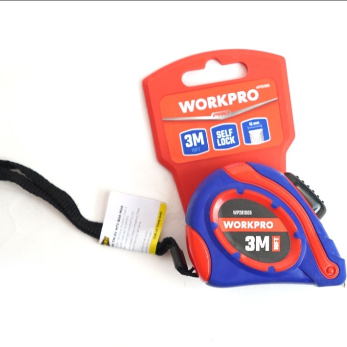 Jual Workpro WP261005 Self Lock Tape Measure 3M | Shopee Indonesia