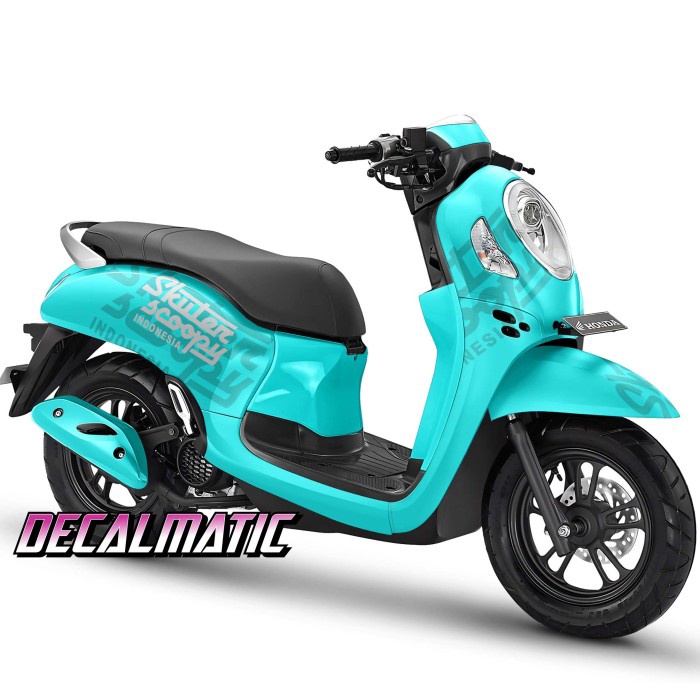 Jual Decal Full Body Stiker Dashboard Scoopy Semua Tahun Skuter