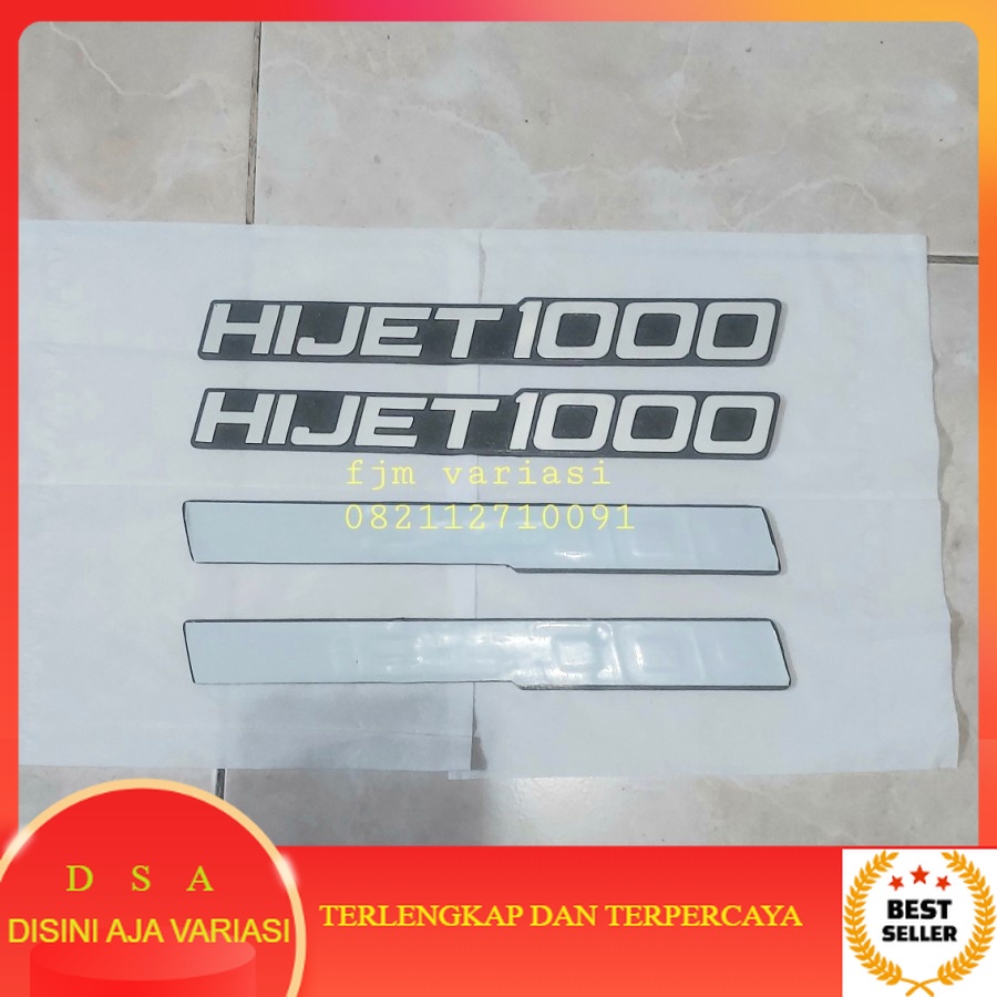Jual MEREK TULISAN EMBLEM LOGO HIJET 1000 ORIGINAL ASLI | Shopee Indonesia
