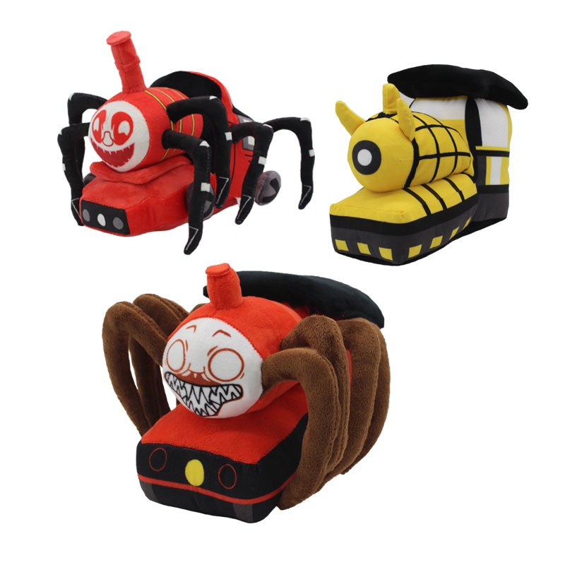 Jual HC74OE 1pcs2023 17cm Baru Choo-Choo Charles Plush Toy Horror Game ...