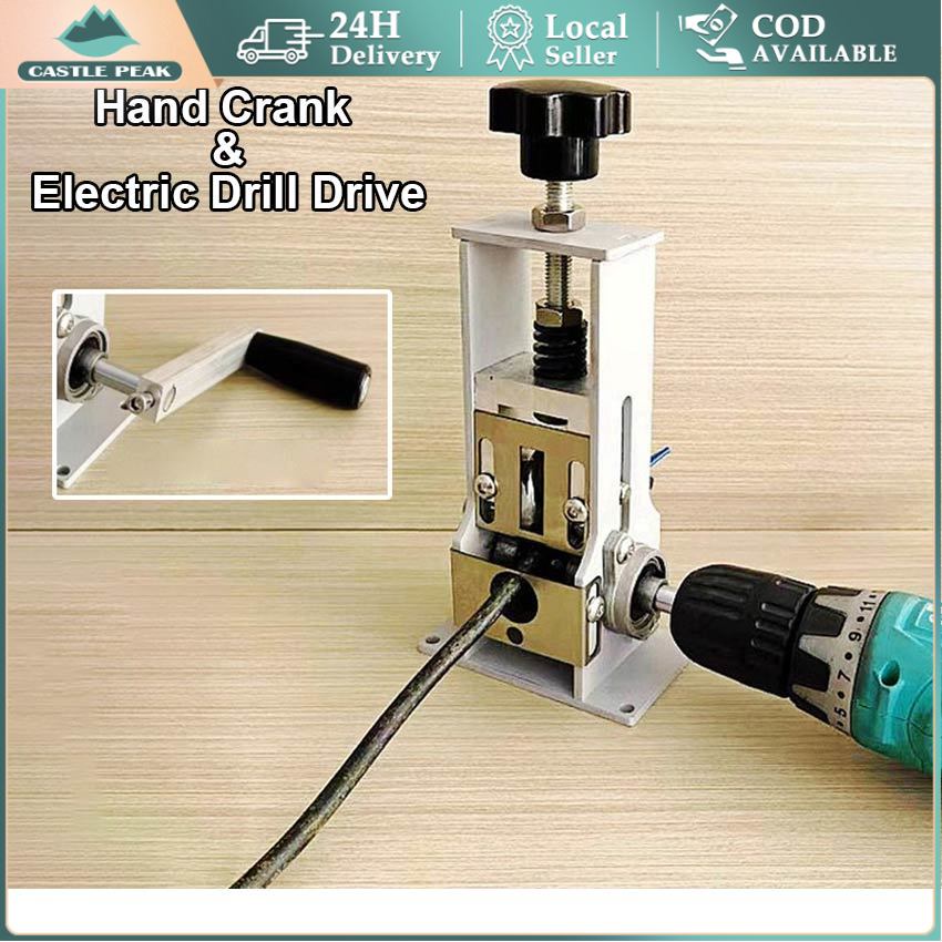 Jual Mesin Kupas Kawat Manual Wire Stripping Machine Dengan Engkol ...