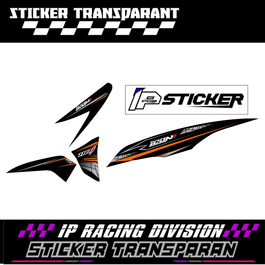 Jual STICKER STRIPING TRANSPARAN BEAT POP LINE STRIP STICKER TRANPARAN ...