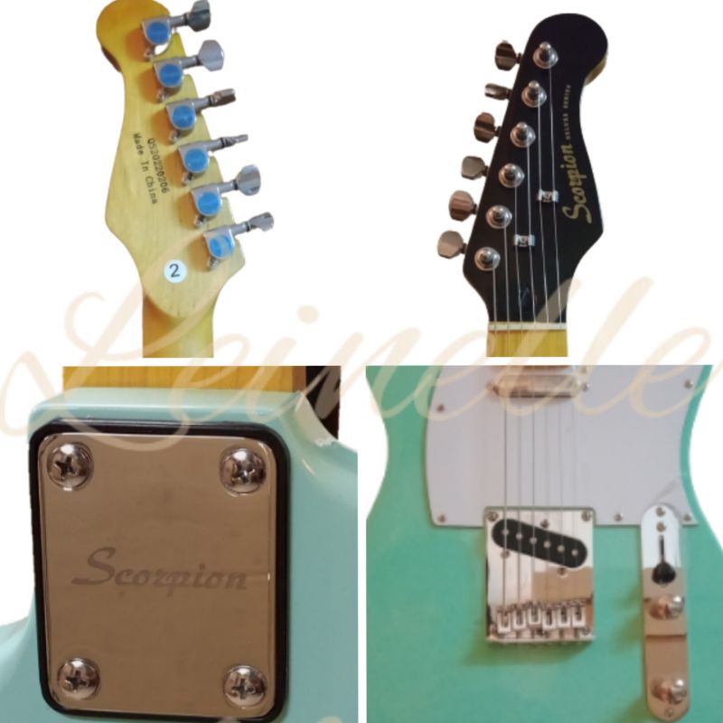 Jual RK Gitar Elektrik Scorpion DT-130 ST-130 Telecaster Electric ...