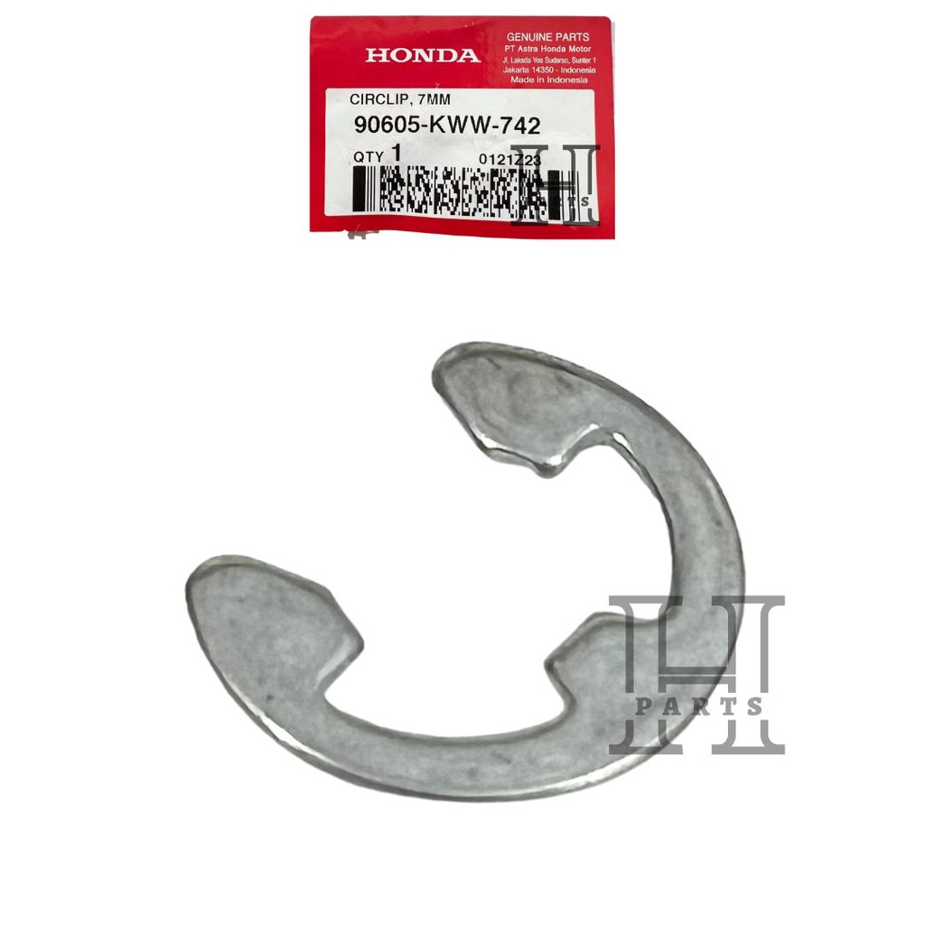 Jual KLIP KANCINGAN KAMPAS GANDA CIRCLIP 7MM BEBEK ADV PCX VARIO 110 ...