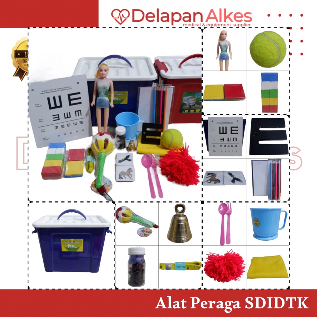 Jual Alat Peraga SDIDTK Lengkap Container Box Stimulasi Deteksi ...