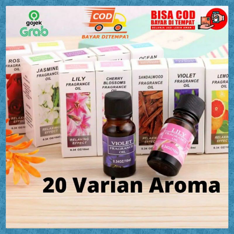 Jual Essential Oil Aromatherapy Diffuser Minyak Aromaterapi pengharum ...