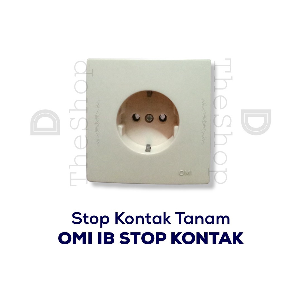 Jual Stop Kontak IB Tanam OMI Cream | Shopee Indonesia