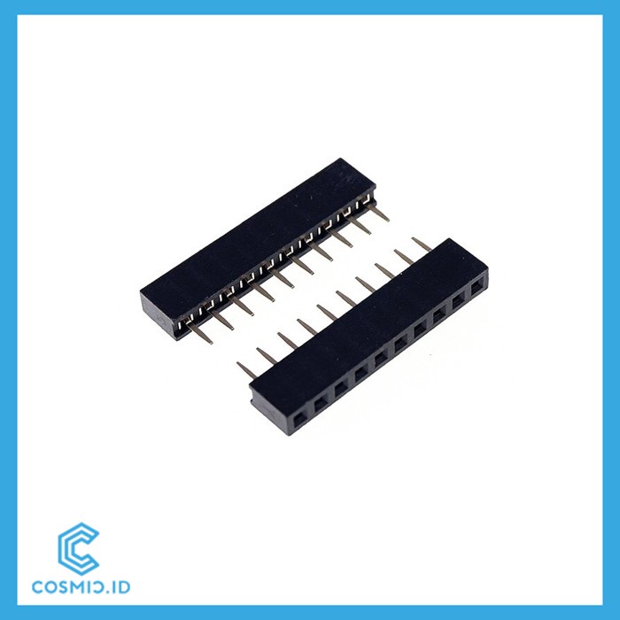 Jual Female Header Single 1x10 10Pin 10 Pin 2.54MM 2.54 MM | Shopee ...