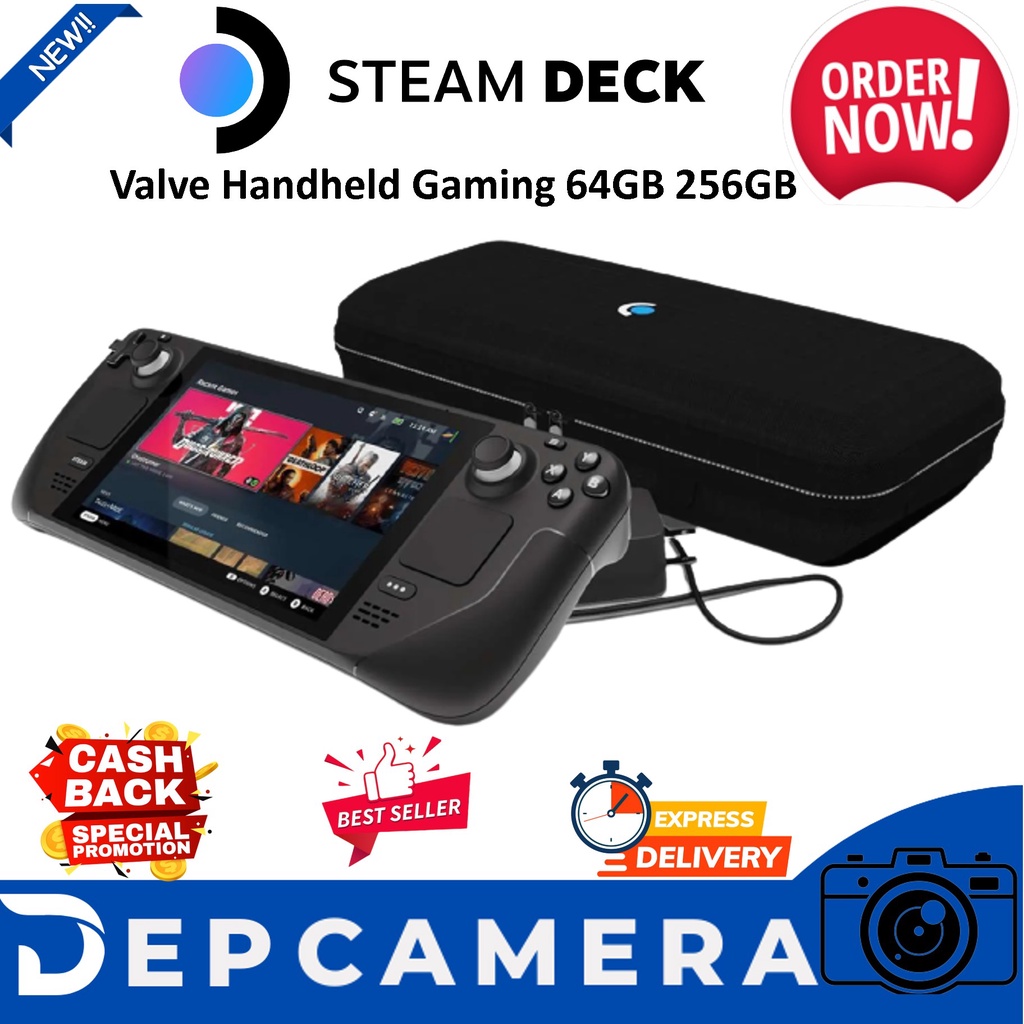 Jual Steam Deck Valve Handheld Gaming 64GB 256GB - 64GB | Shopee Indonesia