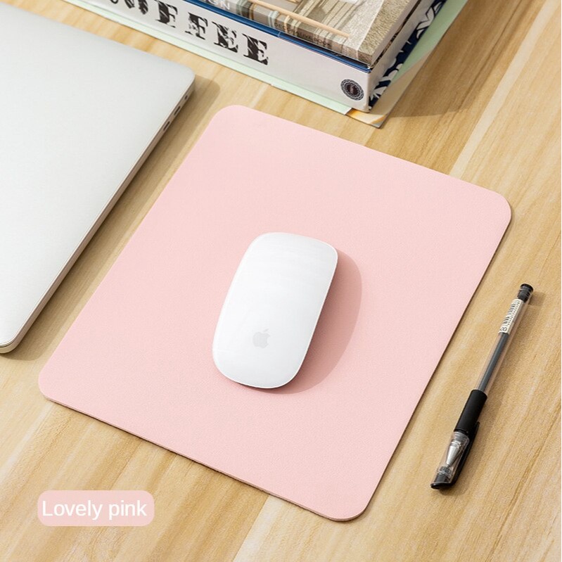 Jual Mouse Pad Komputer Desktop Alas Mouse Kantoran Bahan Kulit Pu ...