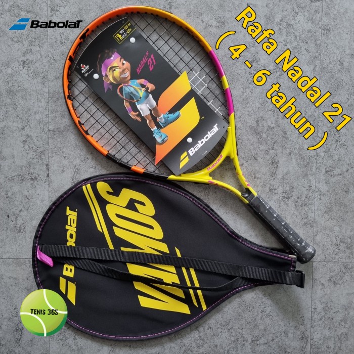 Jual Raket Tenis Anak Babolat Rafa Nadal 21 ( usia 4- 6 tahun ) RJ27 ...