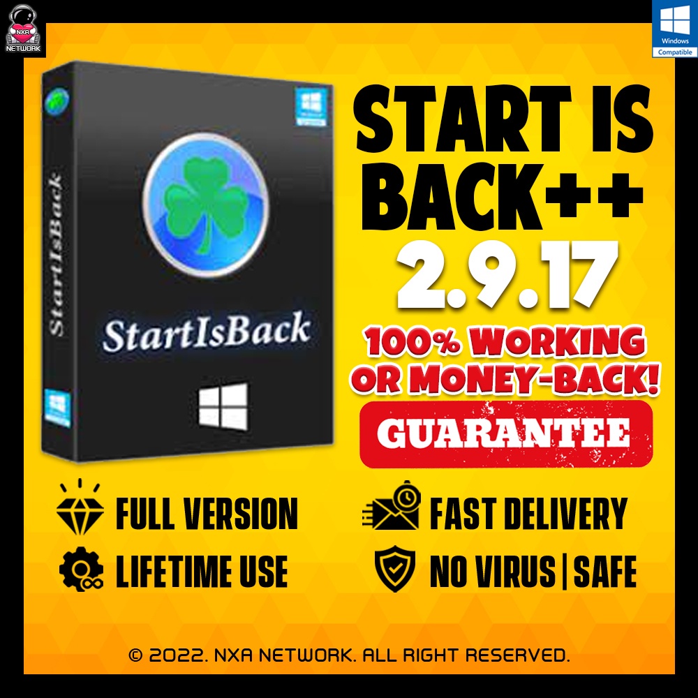 Jual StartIsBack ++ 2.9.17 | Guide Provided | Lifetime Full Version ...