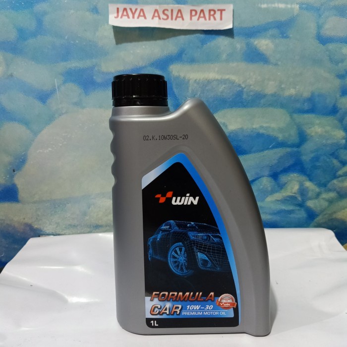 Jual Oli Mesin Win Formula Car 10W30 Api SL (1 Liter) | Shopee Indonesia