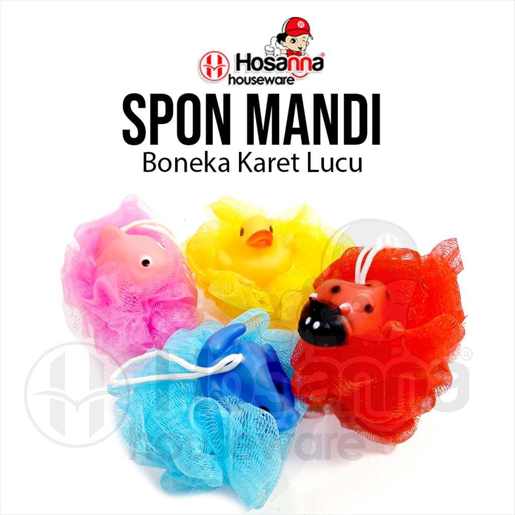 Jual Spon Mandi BONEKA KARET / Bath Sponge Boneka Lucu | Shopee Indonesia