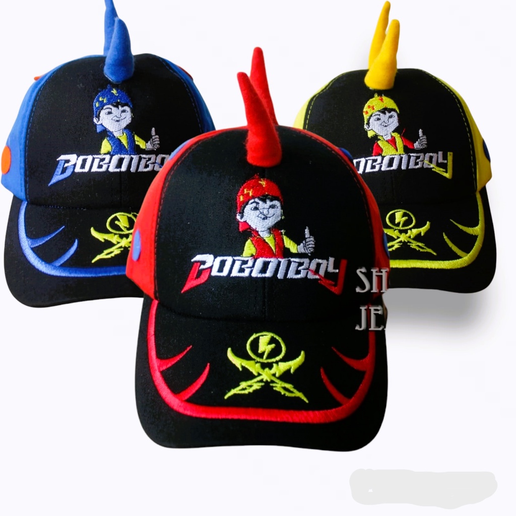Jual Topi Boboiboy Bordir topi boboy topi boboboy topi anak Boboiboy ...