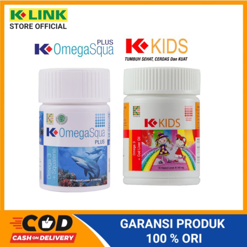 Jual OMEGA KIDS DAN OMEGA 3 FISH OIL MENJAGA SISTEM IMUN ANAK | Shopee ...