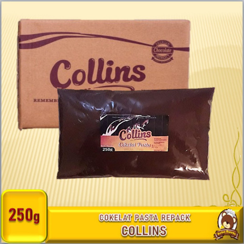 Jual Collins Chocolate Filling Pasta Repack 250g | Shopee Indonesia