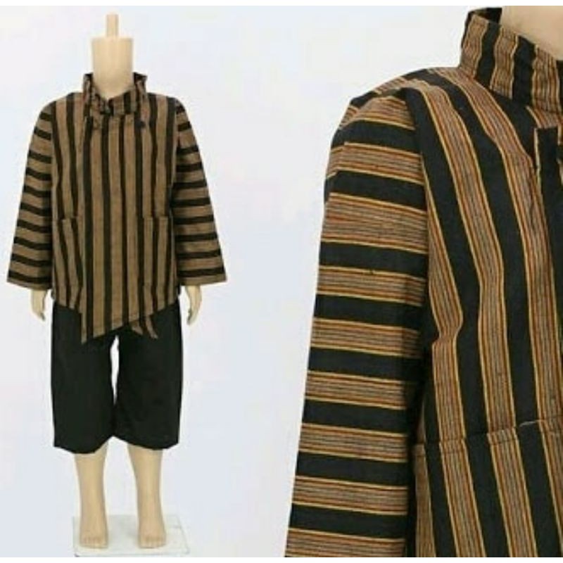 Jual Kebaya dan Sorjan surjan jawa lurik ATBM katun baju adat jogja ...