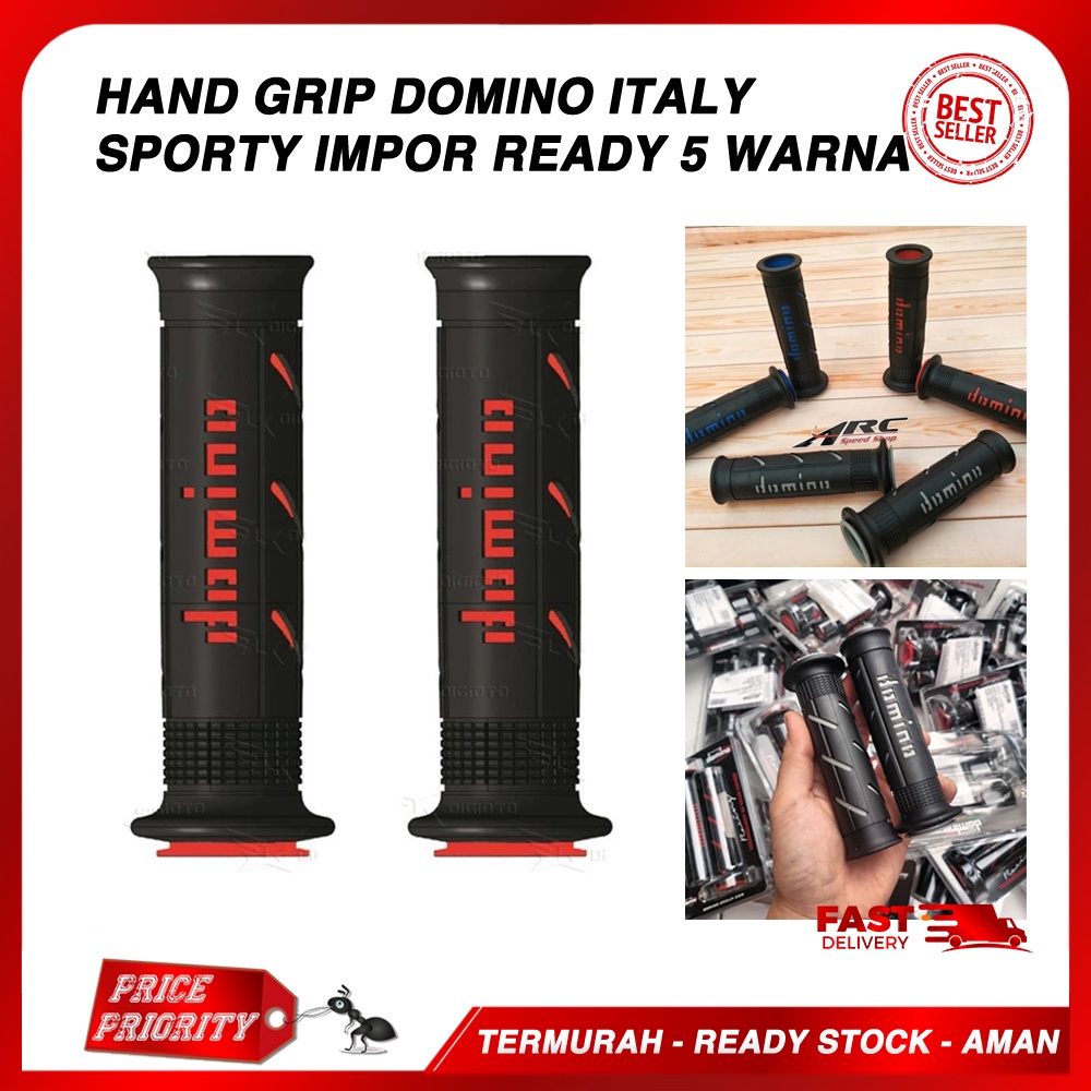Jual Handgrip Grip Gas Motor DOMINO Italy Racing Sporty Murah UNIVERSAL ...