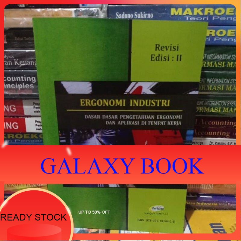 Jual Buku Ergonomi Industri revisi edisi 2 11 by Tarwaka | Shopee Indonesia