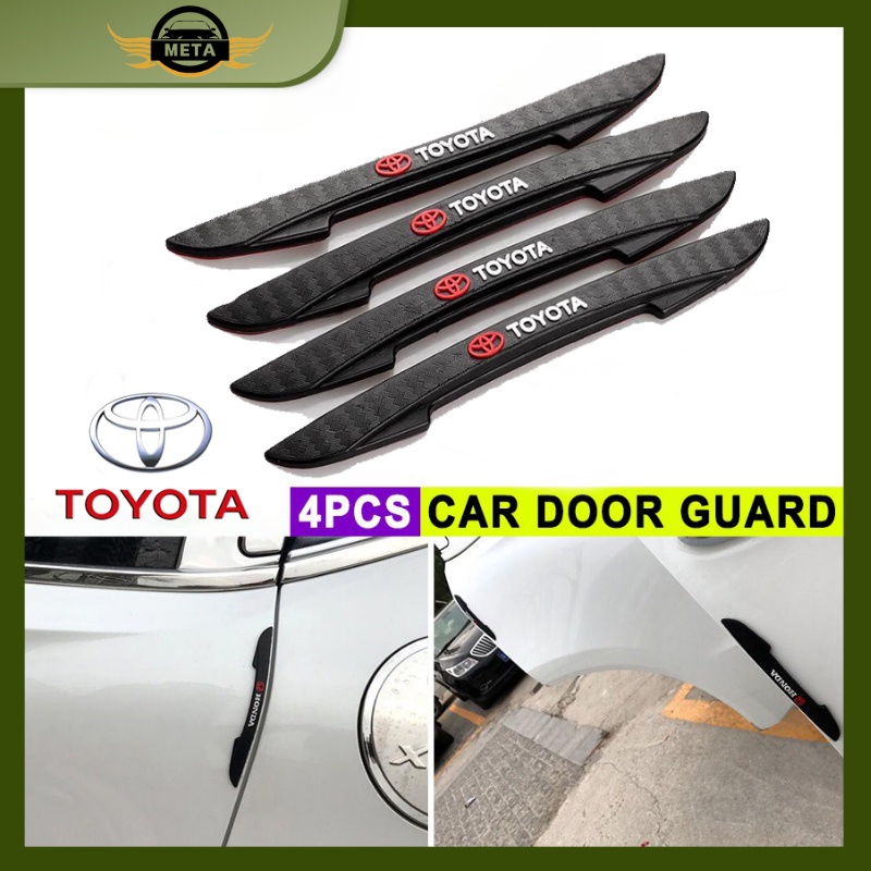 Jual 4pcs Pelindung Pintu mobil Door Guard Protection Toyota Mobil ...
