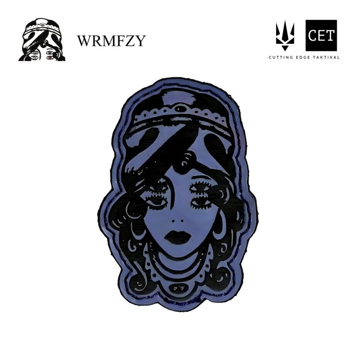 Jual WRMFZY Blue Black Gypsy Patch - Limited Edition not SUPDEF FOG ...