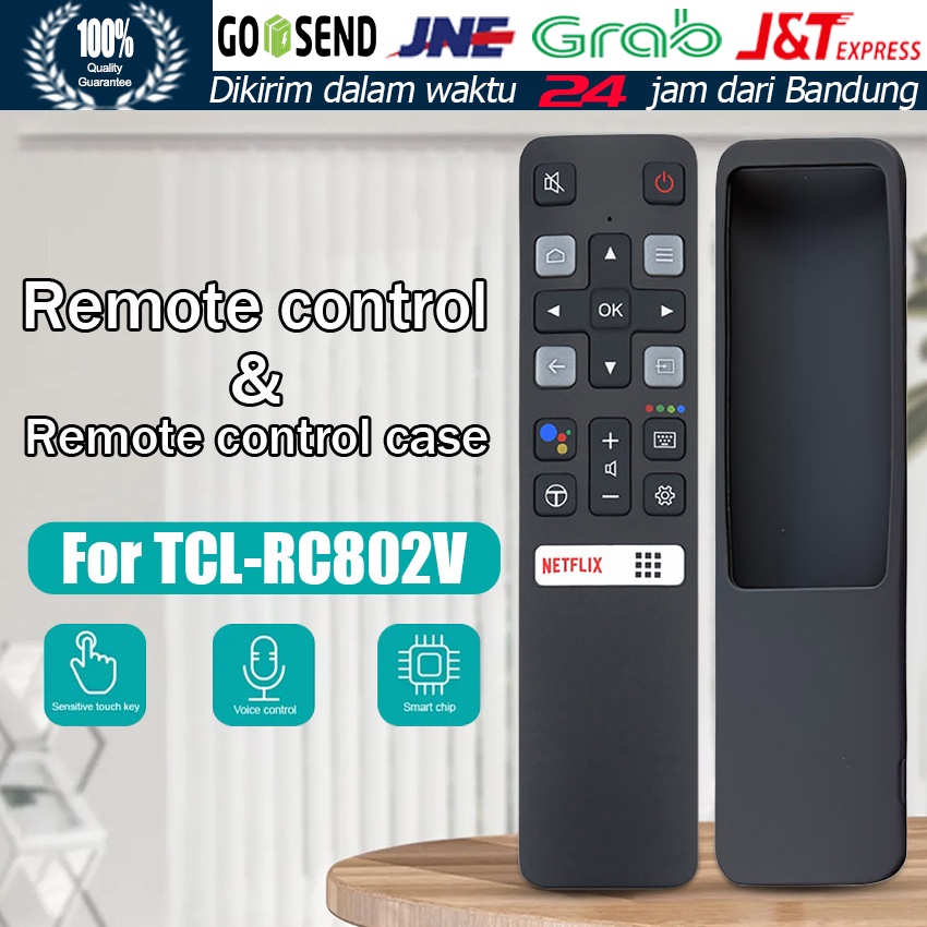 Jual REMOT TV TCL LCD/LED PENGGANTI TLC /UNTUK SEMUA TV TCL RC802V ...
