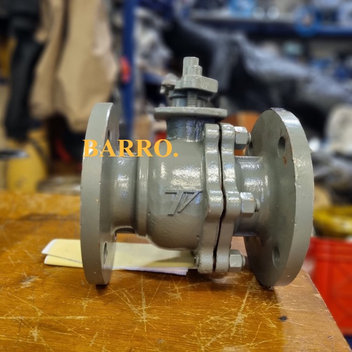 Jual Ball Valve Besi WCB 6" JIS 10K 150 Flange, Stop Kran Besi DN 150 ...