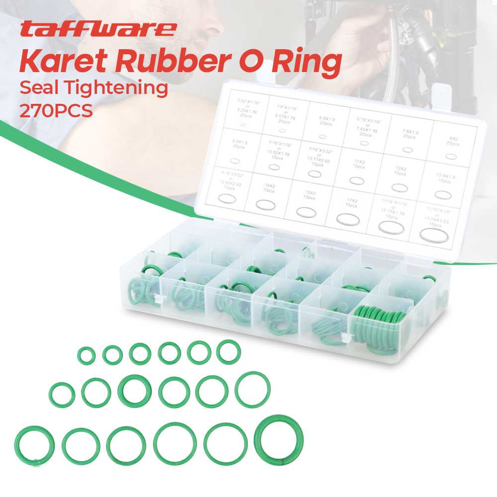 Jual Karet Rubber O Ring Seal Tightening 270PCS | Shopee Indonesia