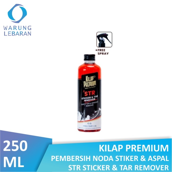 Jual Kilap Premium STR Sticker & Tar Remover 250ml | Shopee Indonesia