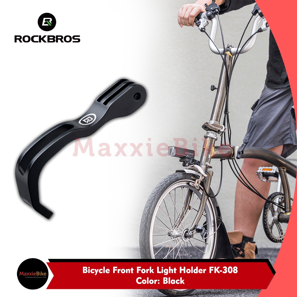 Jual ROCKBROS FK308 Braket Garpu Depan Sepeda Lipat Bicycle Front Light ...