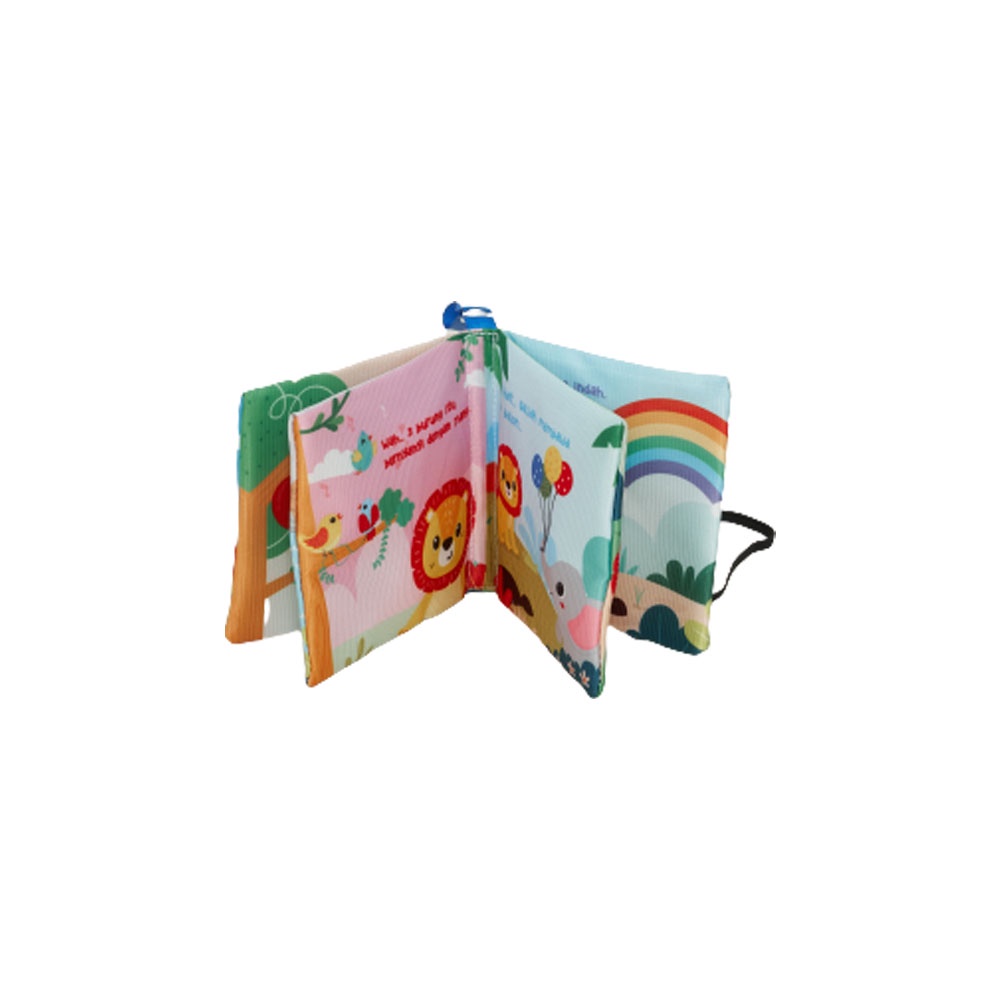 Jual Soft book Rattle O/Mainan Edukatif/Buku Kain/Soft Book Rattle O ...