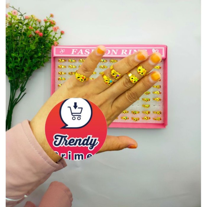 Jual Cincin Anak Mas Karakter Besar Box Isi 100 Pcs | Shopee Indonesia
