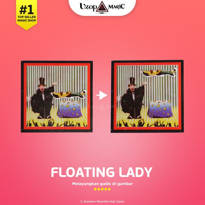 Jual Floating Lady - Alat sulap Levitating Lady card - Melayangkan ...