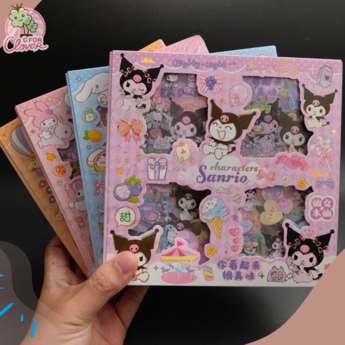 Jual CUTE CHARACTER STICKERS SET ISI 32 stiker kawaii viral box lucu ...